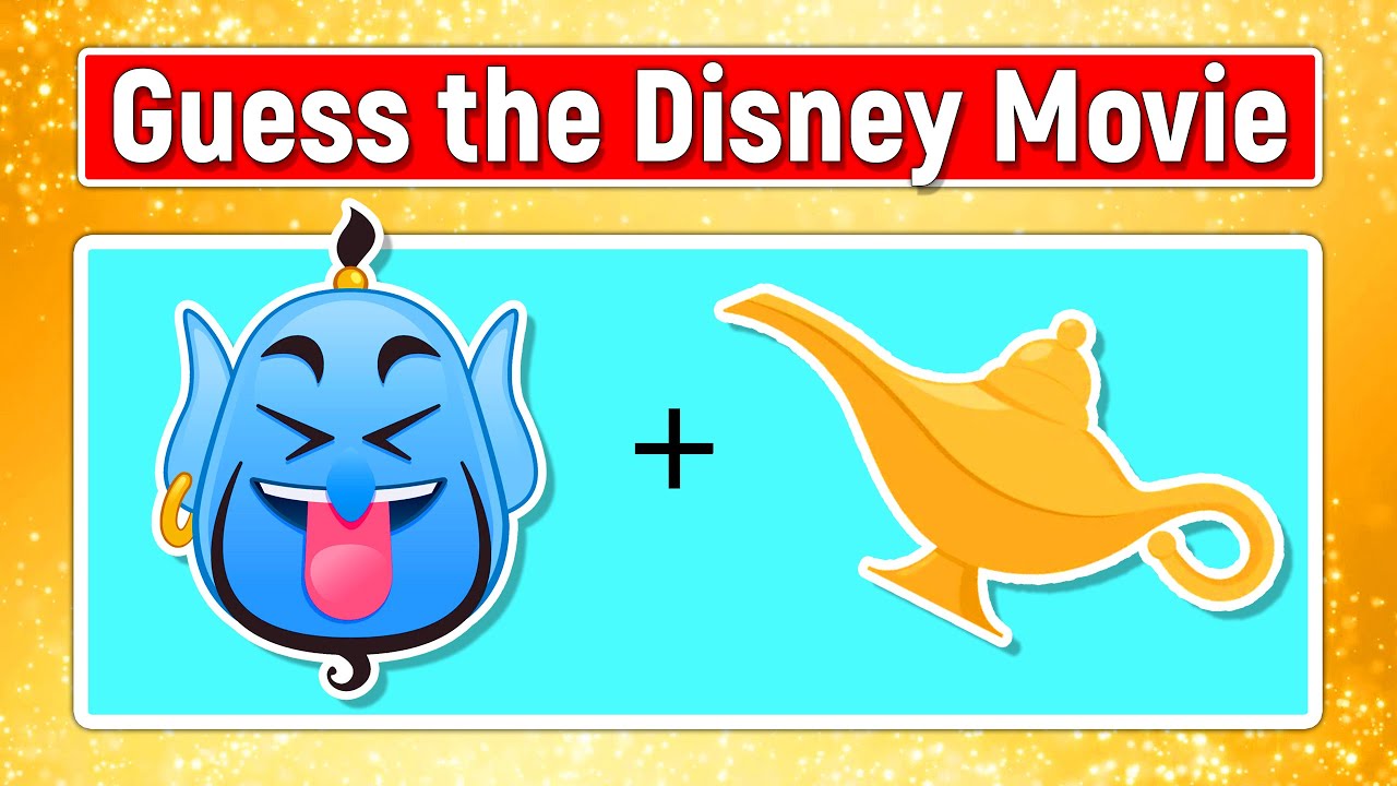 Guess the Disney Movie by Emoji - Family QUIZ - YouTube