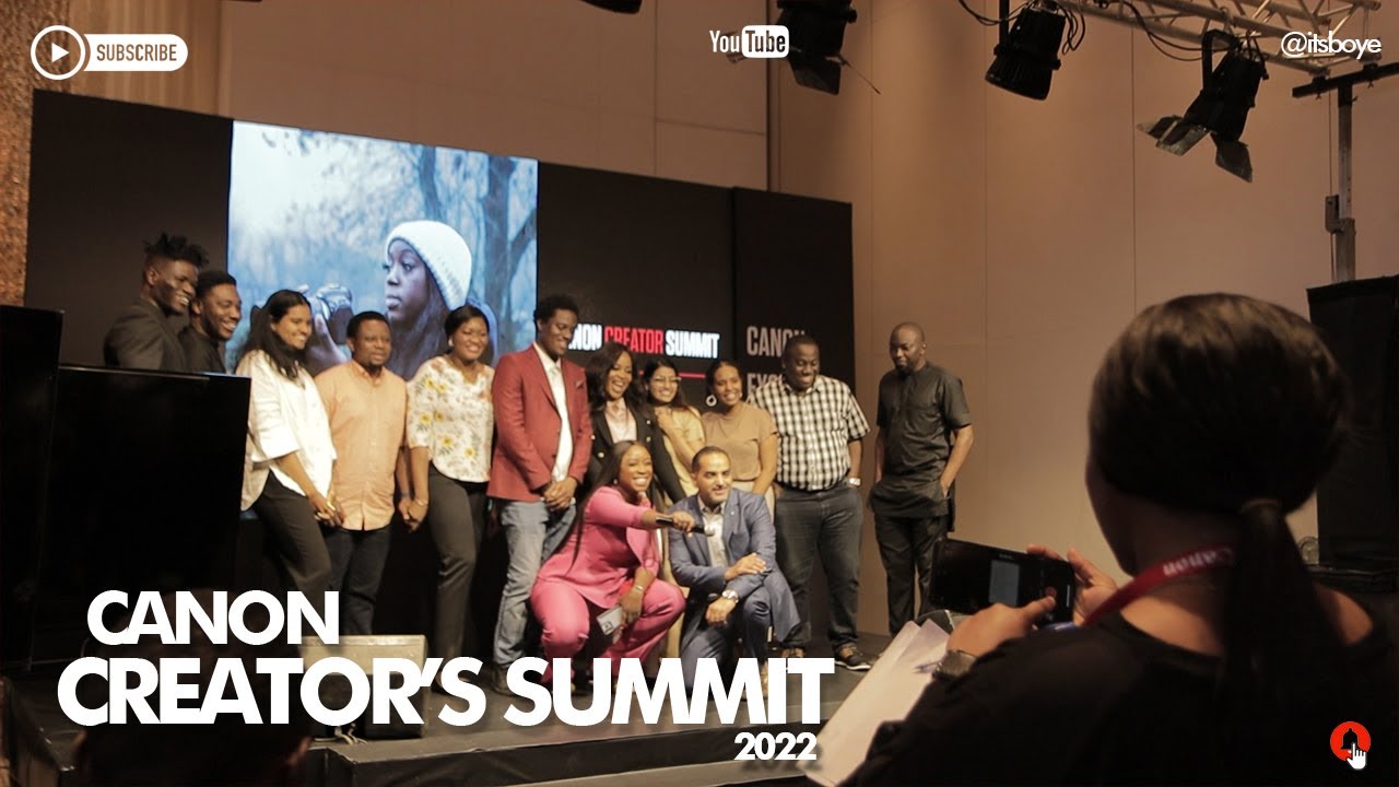 My Canon Creator's Summit 2022 Experience and testimonial - YouTube