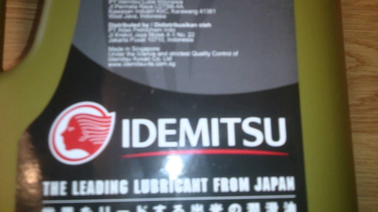 Моторное масло Idemitsu Extreme SM/CF F-S ECO 5W-30. Обзор. - YouTube