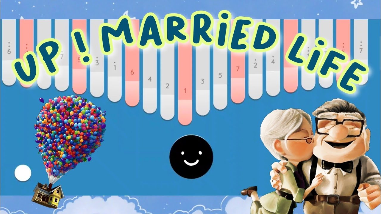 UP ! Married Life Easy Kalimba Cover - Play on Keylimba App - YouTube