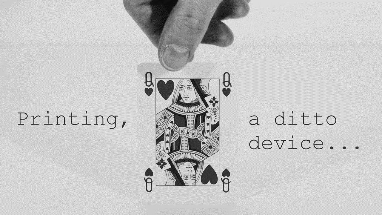 2. Printing, a ditto device... - YouTube