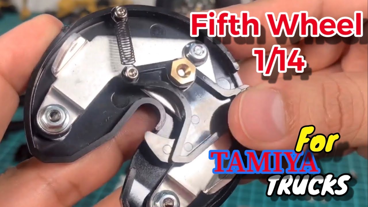 Fifth Wheel for Tamiya Trucks Assembly | Step 1, Building a Semi Truck ...