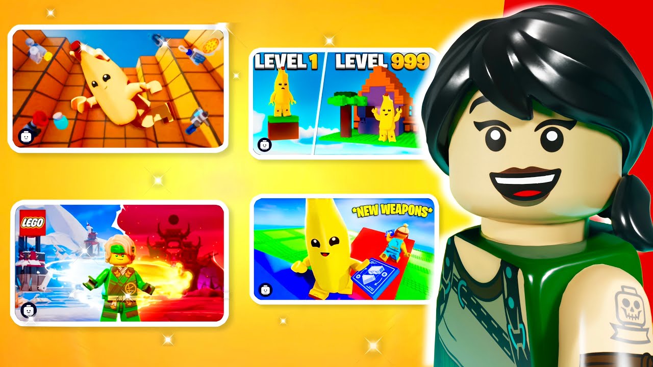 Los MEJORES Mapas de LEGO Fortnite! - YouTube