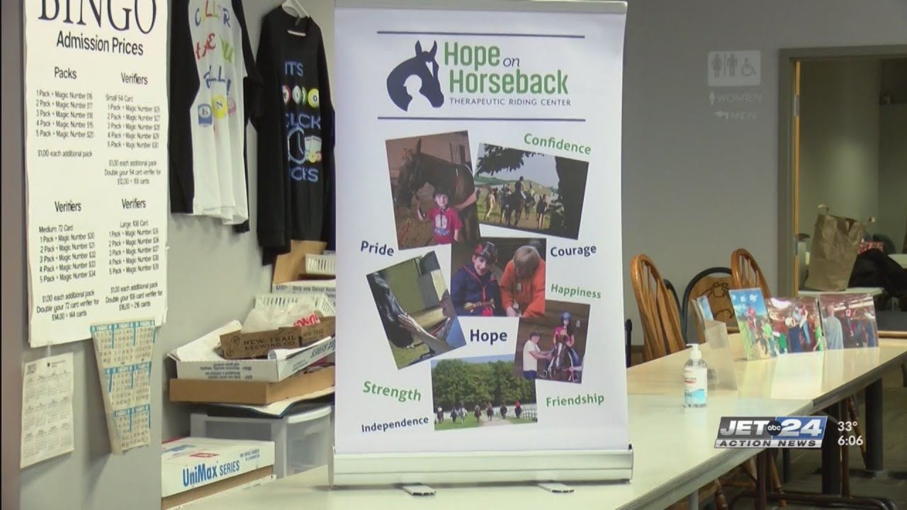 Bingo! Local non-profit hosts annual fundraiser - YouTube