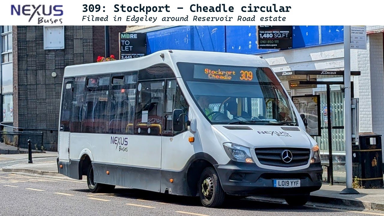 Musical strata 🎶 Nexus Move 309 service in Edgeley around Reservoir ...