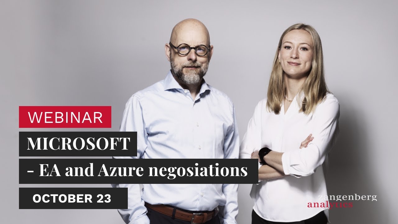 Microsoft - EA and Azure negotiations - October 23 - YouTube