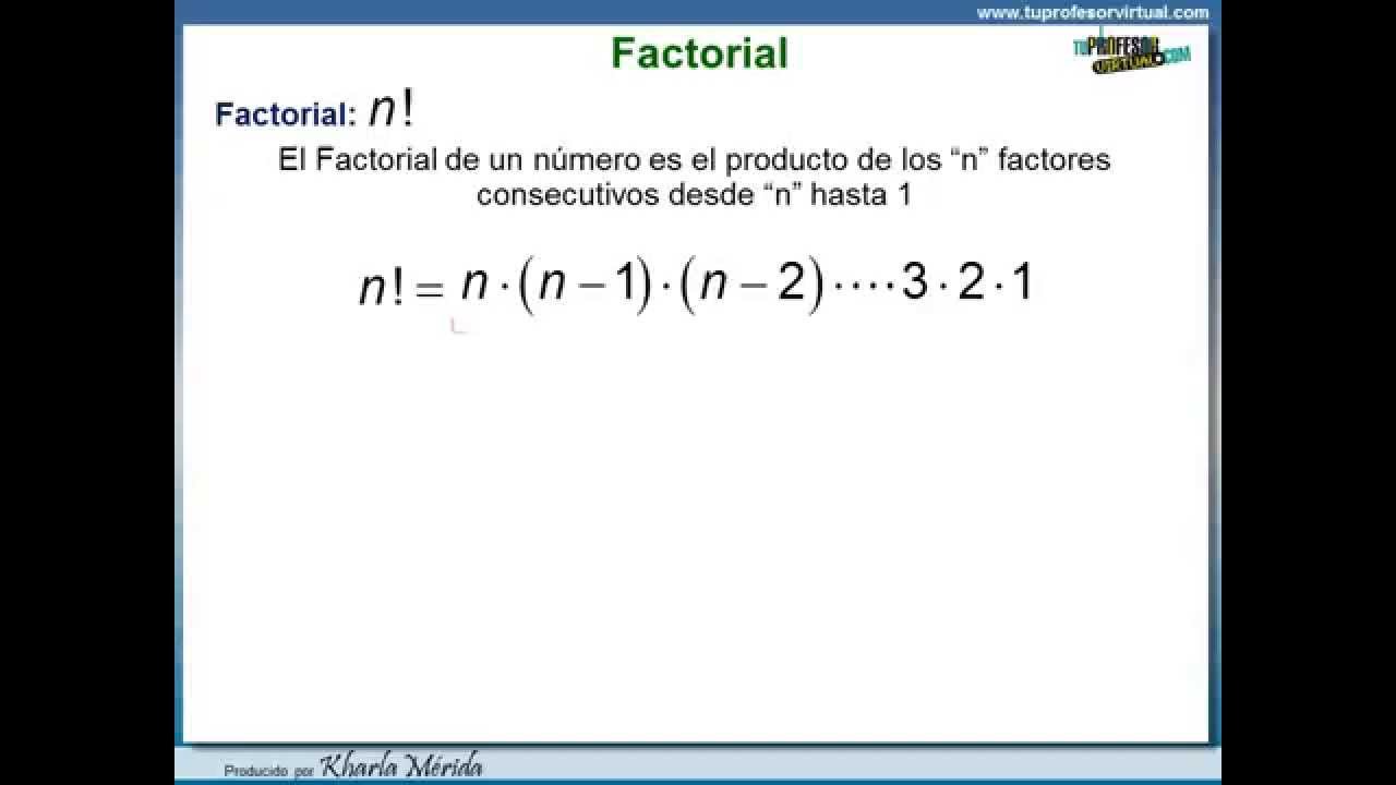 TeorÍa Combinatoria Definiciones Y Propiedades Youtube
