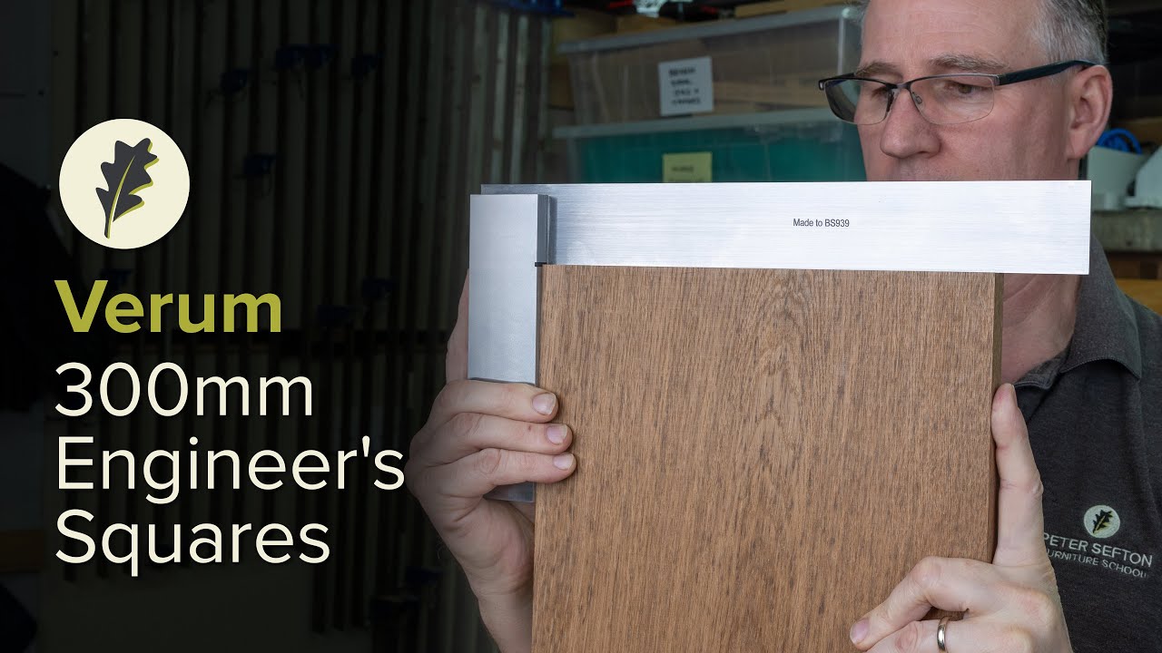 Verum Precision Engineer's Square - 300mm (12") - YouTube
