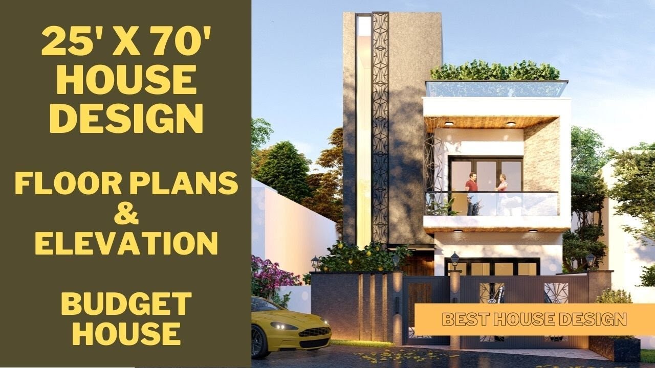 25 x 70 house plans | elevation | Ghar ka Naksha | Vastu | Makaan ...