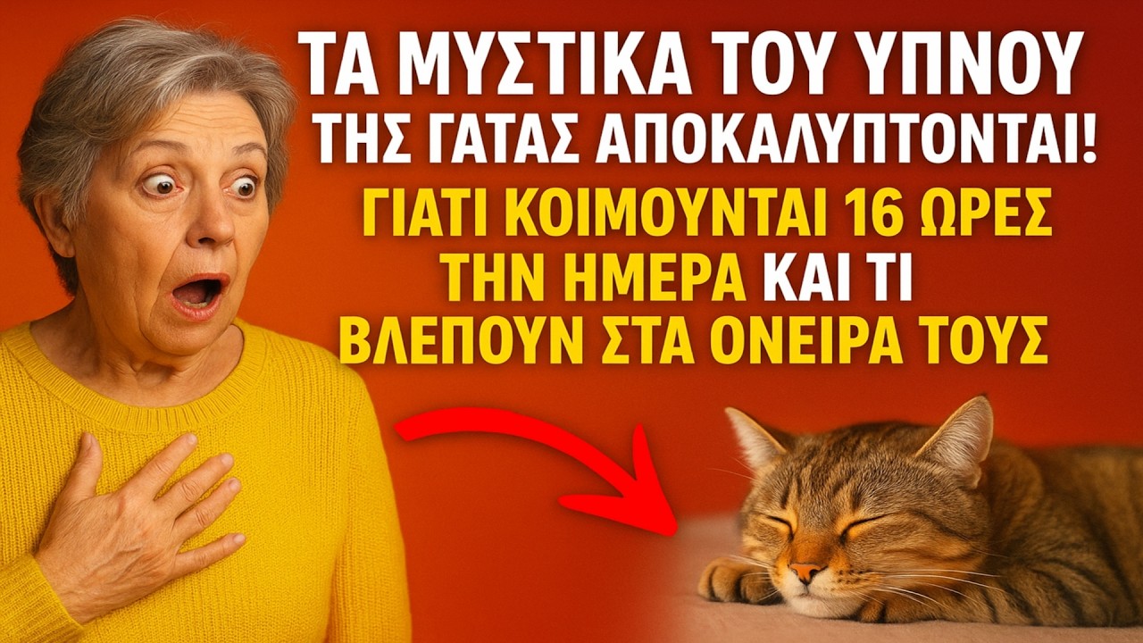 **ΤΑ ΜΥΣΤΙΚΑ ΤΟΥ ΥΠΝΟΥ ΤΗΣ ΓΑΤΑΣ ΑΠΟΚΑΛΥΠΤΟΝΤΑΙ!** Γιατί κοιμούνται 16 ...