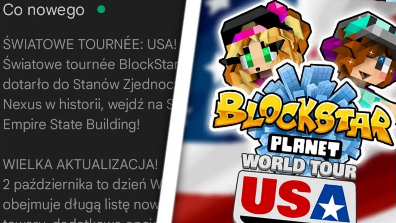 ZAPOWIEDŹ WIELKIEJ AKTUALIZACJI na BlockStarPlanet! BSP - YouTube