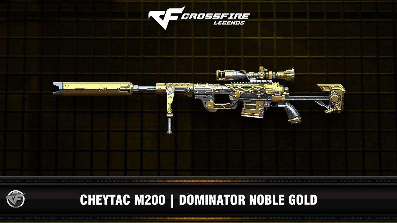 CFM : Cheytac M200 | Dominator Noble Gold (VIP) - YouTube