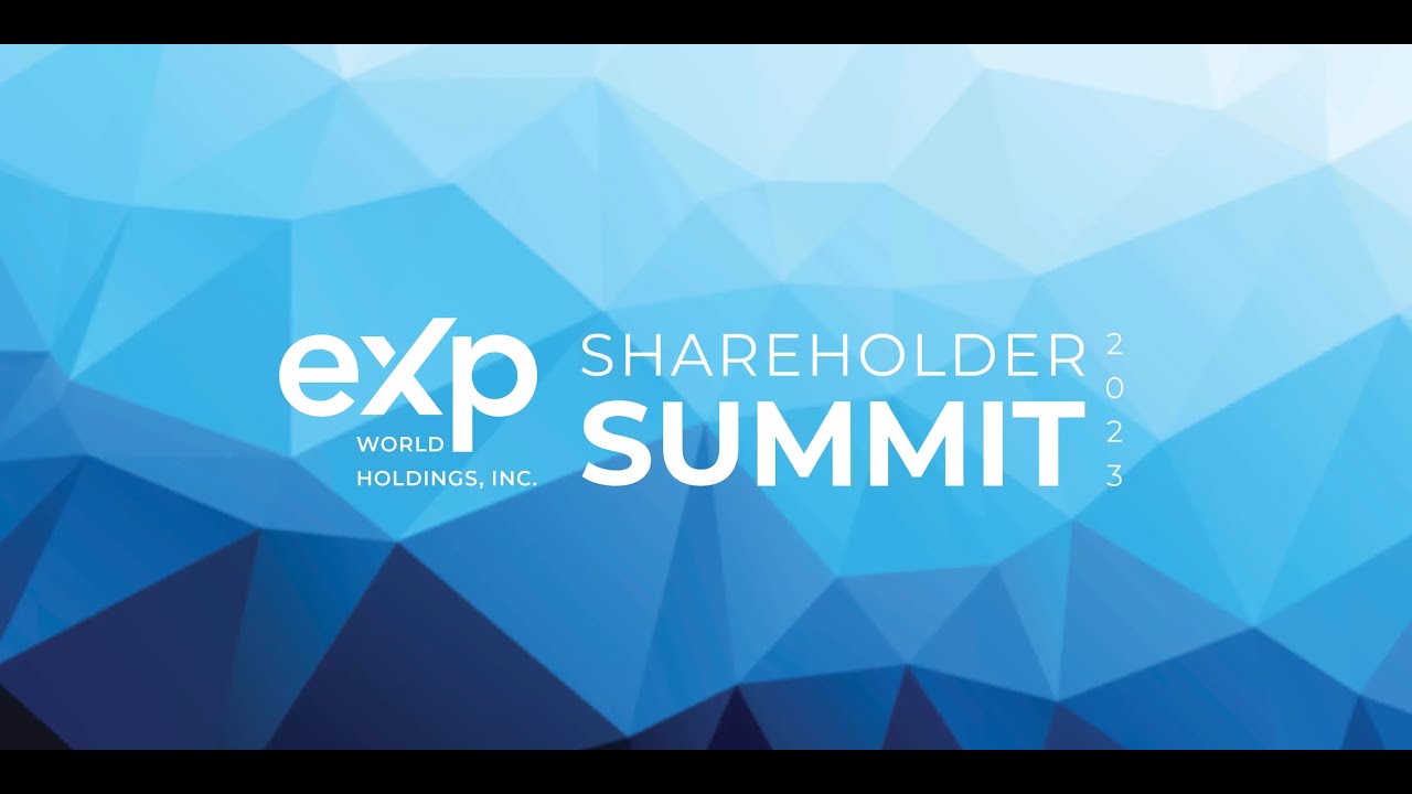 eXp Shareholder Summit 2023 General Session Day 1 - YouTube