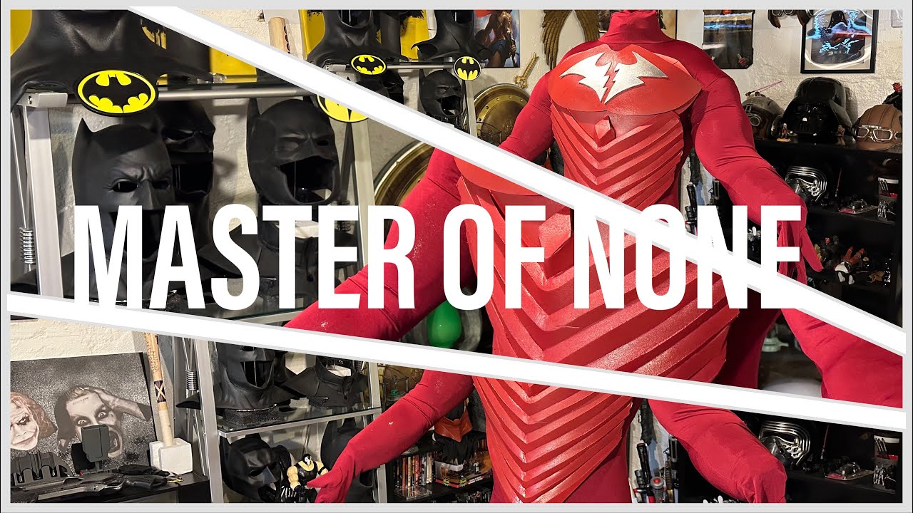 BATMAN - RED DEATH COSPLAY COSTUME BUILD PT 5 CHEST AND ABS ATTACHED ...