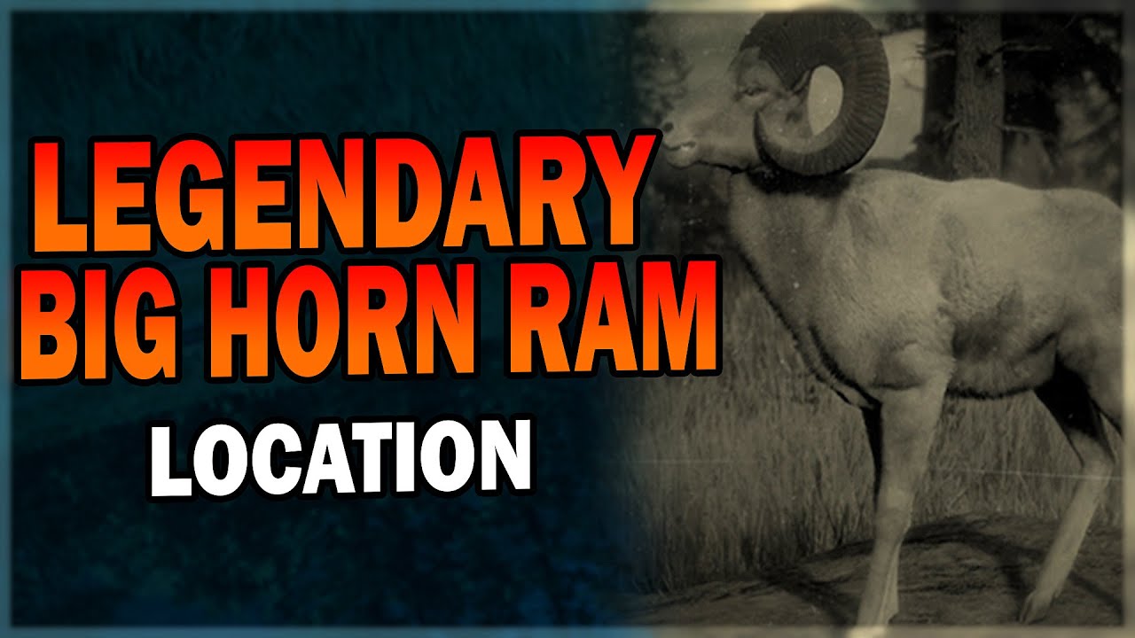 Legendary Big Horn Ram Location in Red Dead Redemption 2 - Red Dead ...