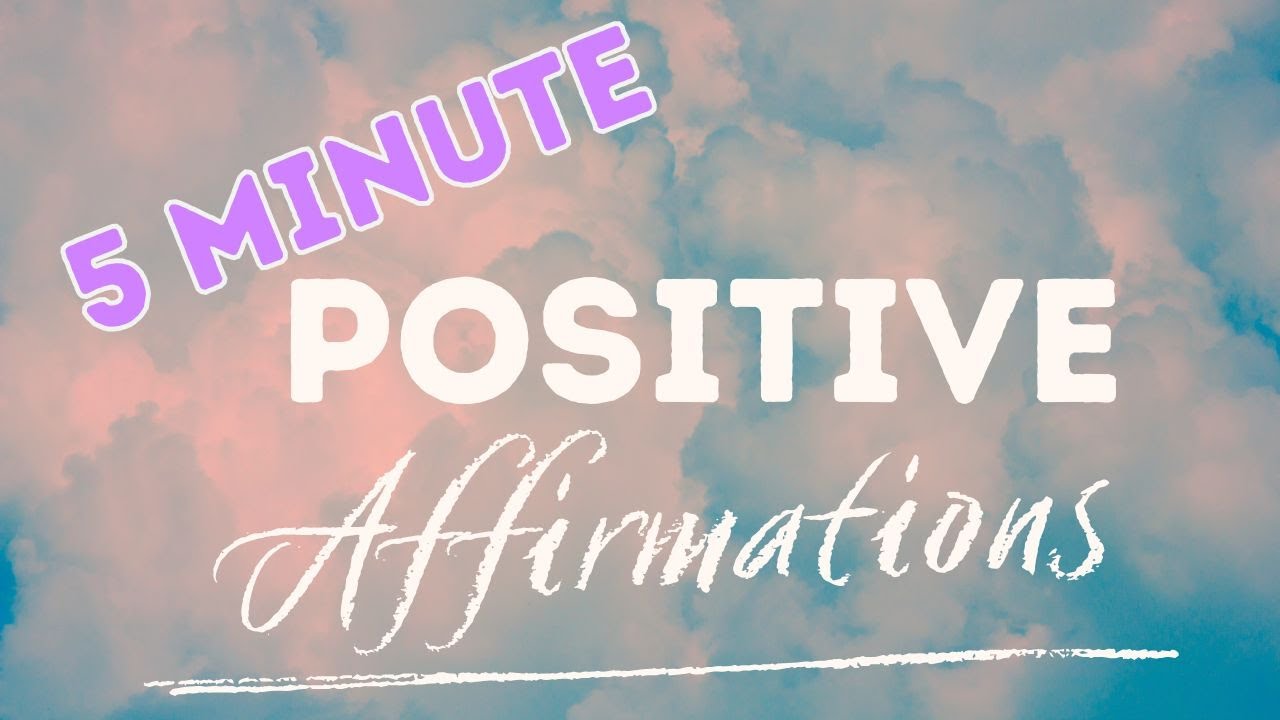 5 Minute Positive Affirmations | Guided Meditation | An Everyday Listen ...