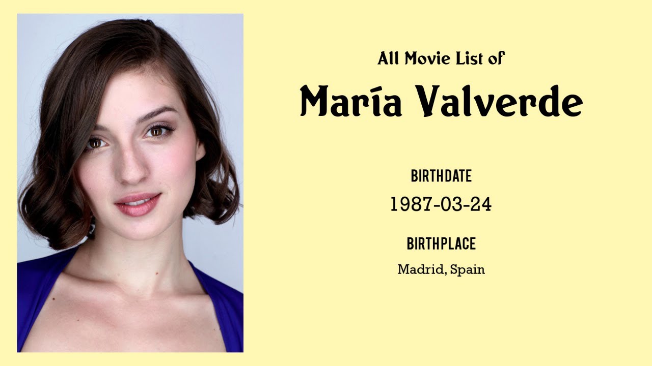 María Valverde Movies list María Valverde| Filmography of María ...
