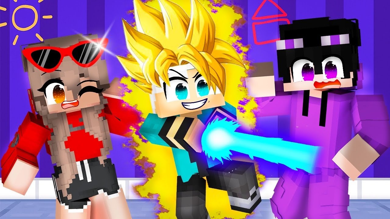 GOTEN VIROU O BEBÊ DOS ANIMES no Minecraft - YouTube