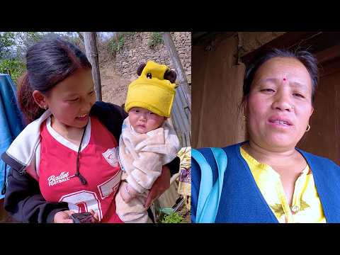sarmila rai with Anita rai in the bhojpur village || life in rural Nepal ||@bhumicooking