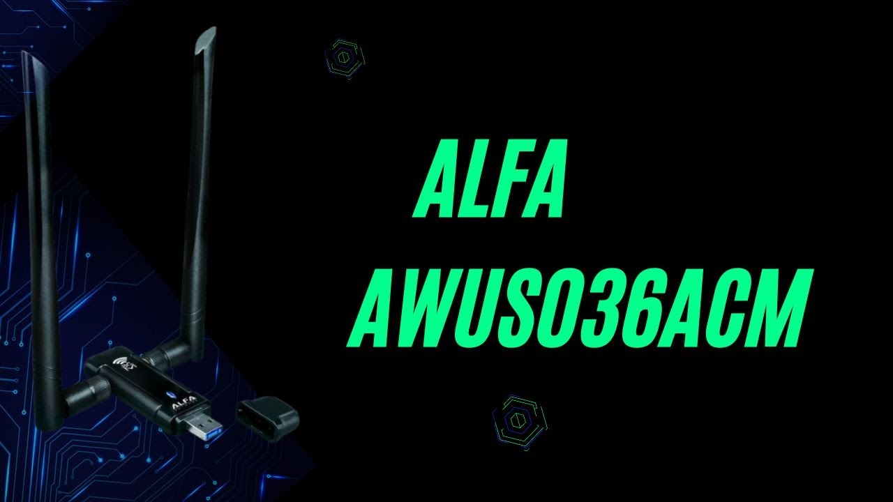 ALFA AWUS036ACM / Kali Linux /Virtual Box / WIN 11/ 2024 / Modo monitor ...