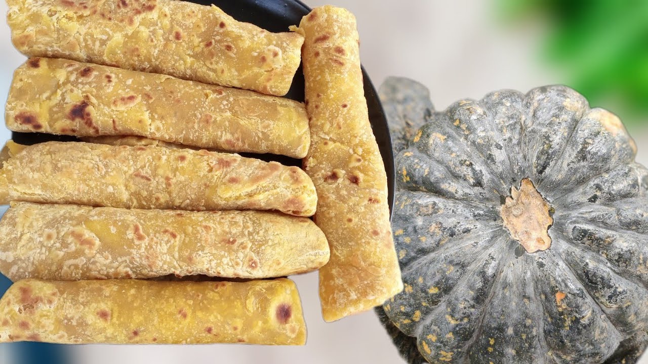 PUMPKIN CHAPATI the best chapati ever. - YouTube