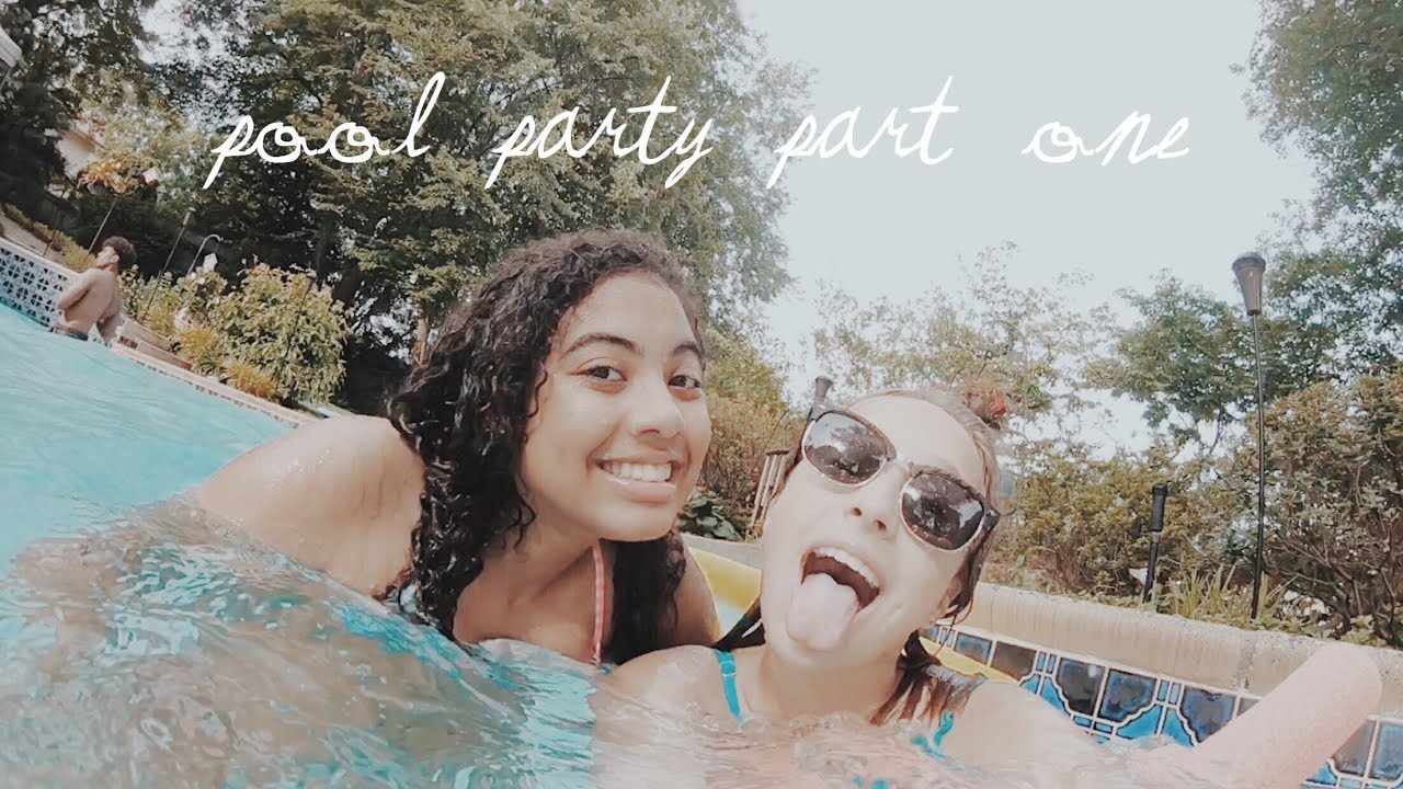 VLOG 1: Pool Party Part One - YouTube
