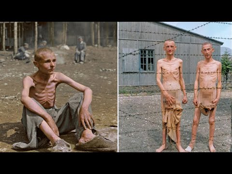 DAHA ÖNCE HİÇ GÖRÜLMEMİŞ Auschwitz Videoları (Tamamen Renkli)