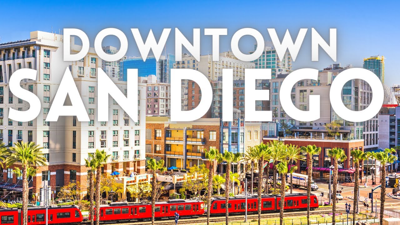 Downtown San Diego California Tour - YouTube