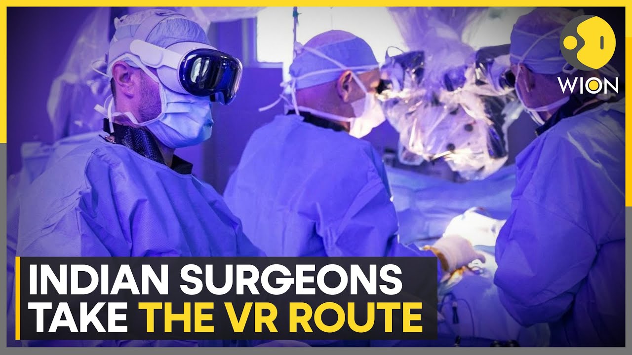 Indian surgeons use Apple Vision Pro headsets to aid in surgeries ...