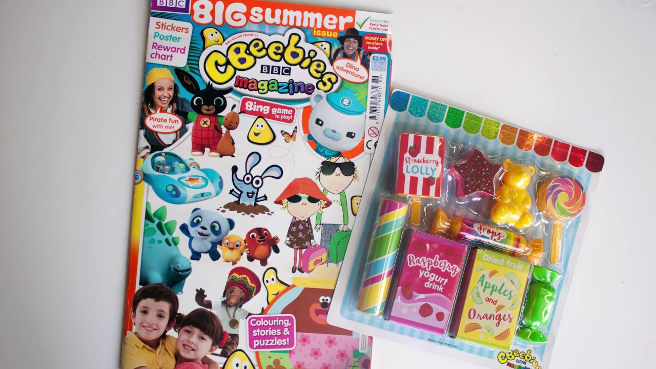 CBEEBIES MAGAZINE Sweet Shop Craft | 5 Minute Fun - YouTube