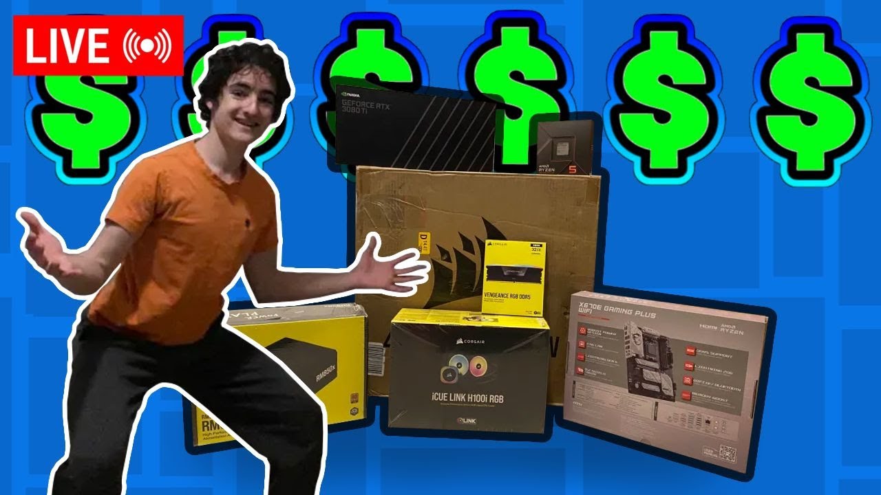 🔴 CHAT HELPS NOOB BUILD GAMING PC ($1700) - YouTube