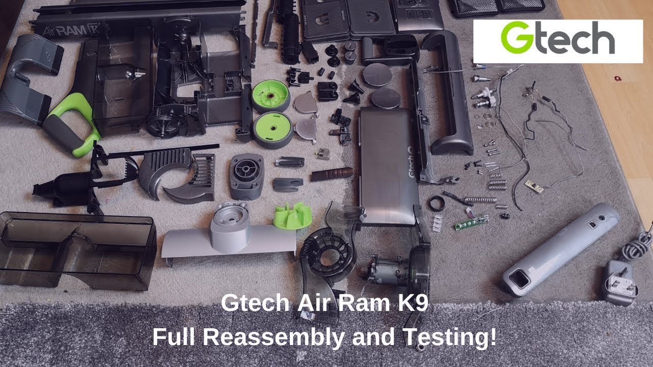 #Gtech #Cordless #Repair The £15 Gtech AirRam - Full Reassembly ...