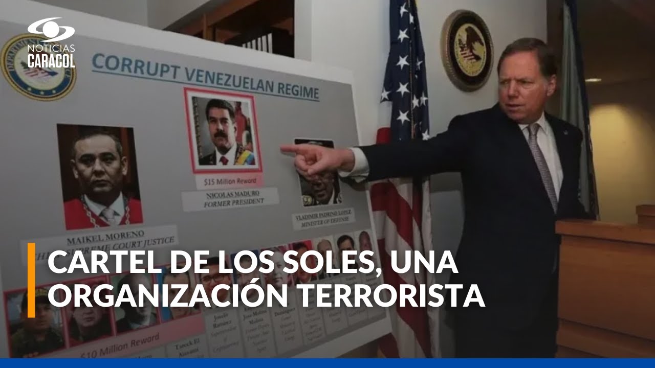 ¿Qué cambia para Venezuela con la designación del Cartel de los Soles ...