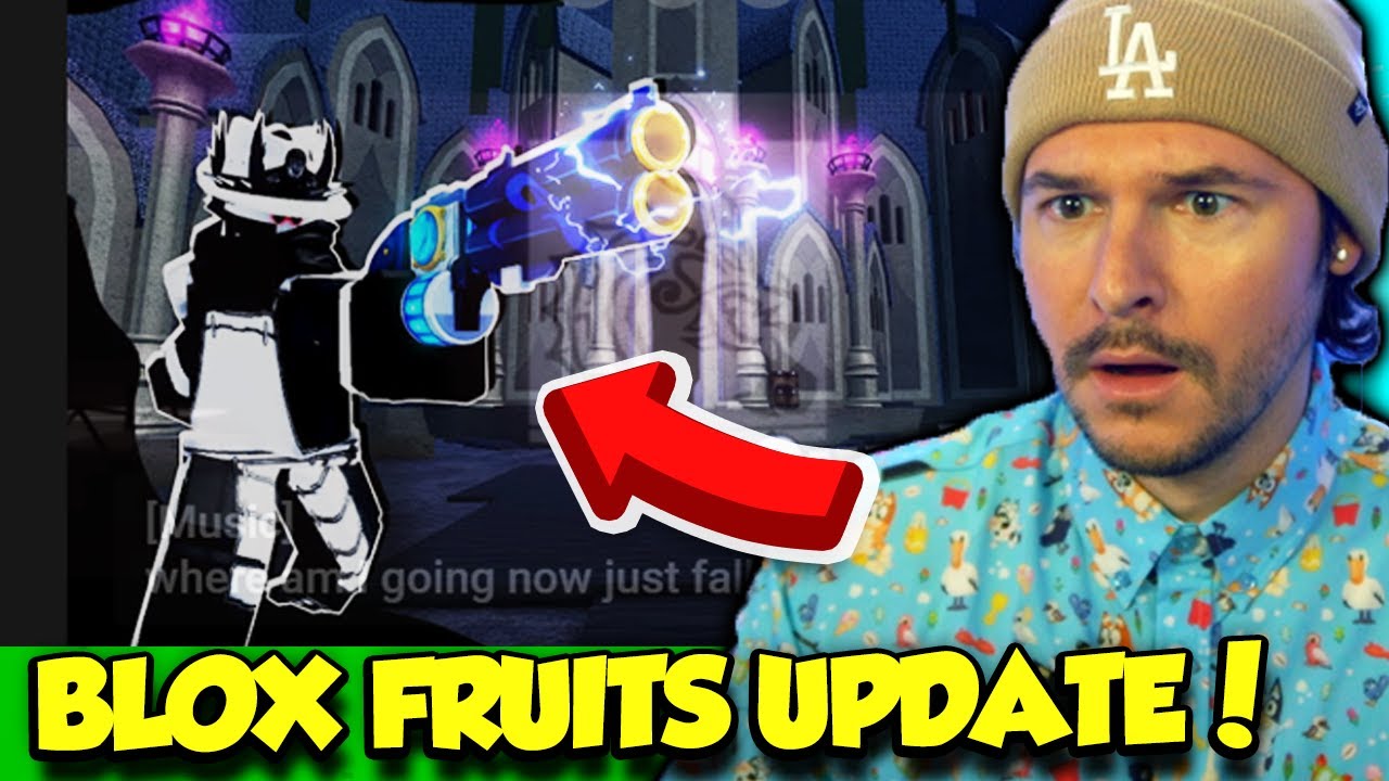 Reacting To THE NEW BLOX FRUITS GUN REWORK TRAILER AND DRAGON UPDATE ...