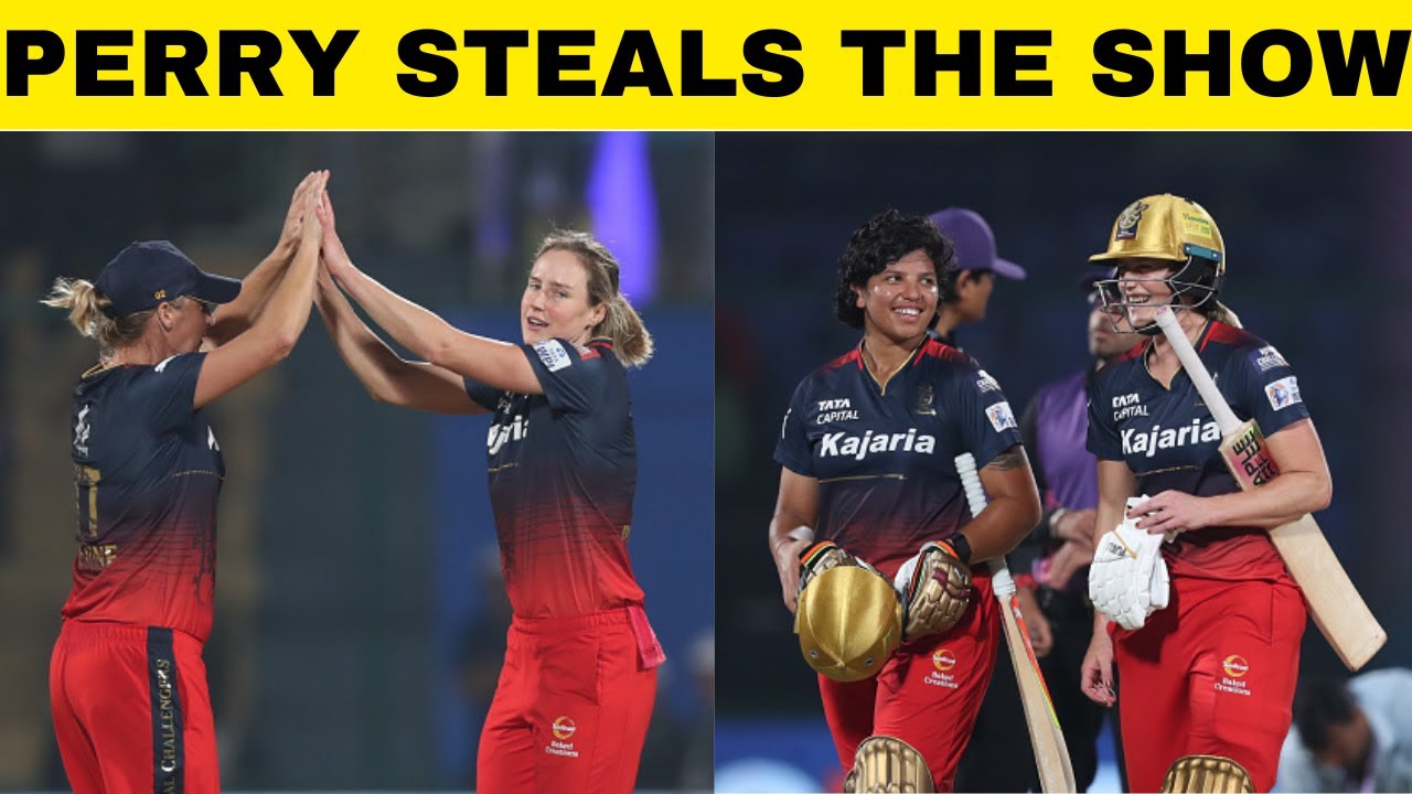How Ellyse Perry's all-round heroics ensured RCB's qualification for ...