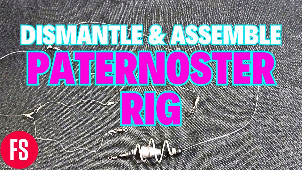 Dismantle and Assemble Paternoster Fishing Rig | Fishing | Fishing ...
