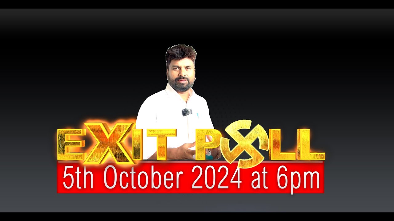 Haryana Exit Poll Results by KK Surveys & Strategies - YouTube