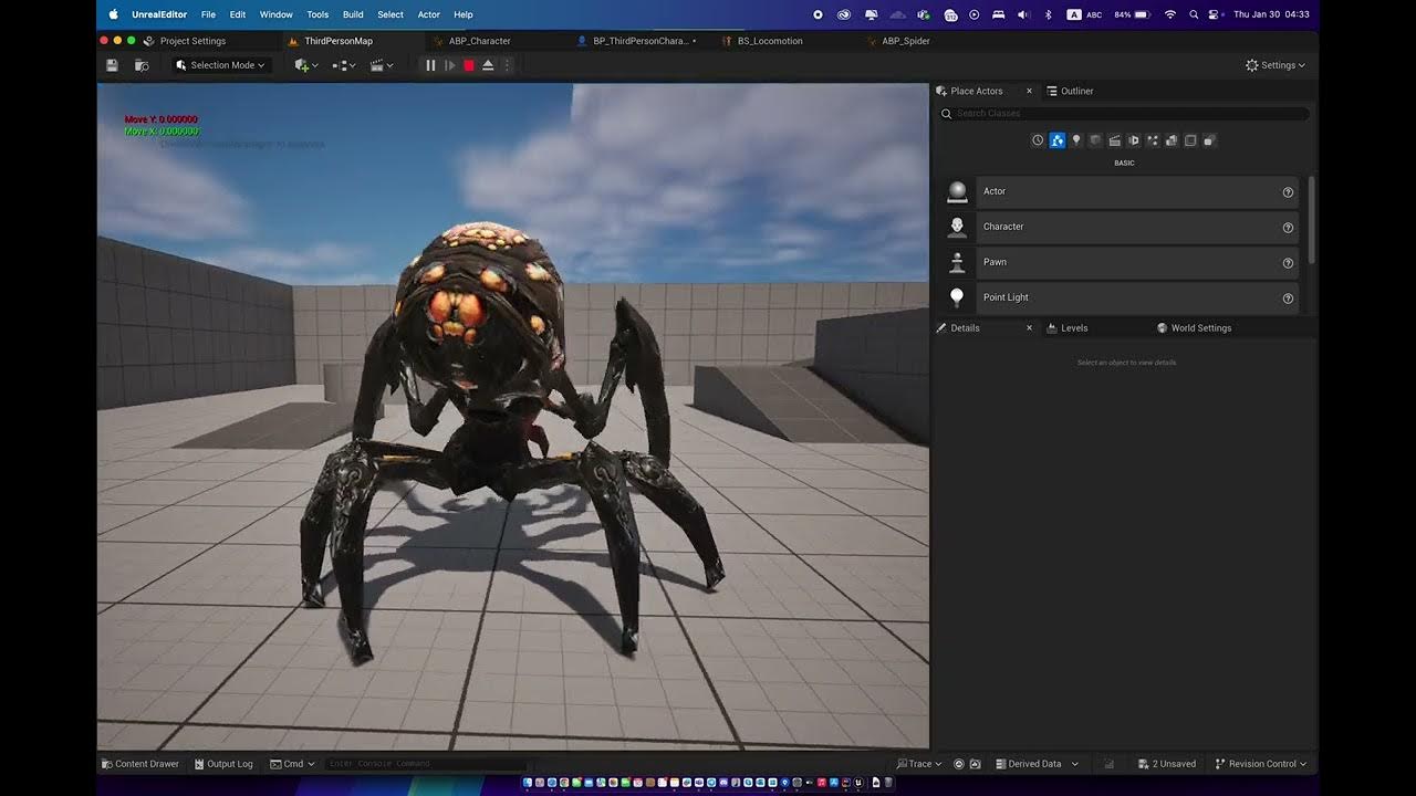 Character animation (Locomotion) - YouTube