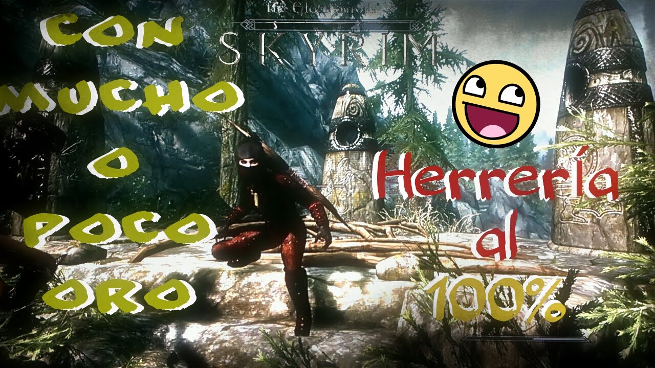 Skyrim, The Elder Scrolls V, Herrería al 100 - YouTube