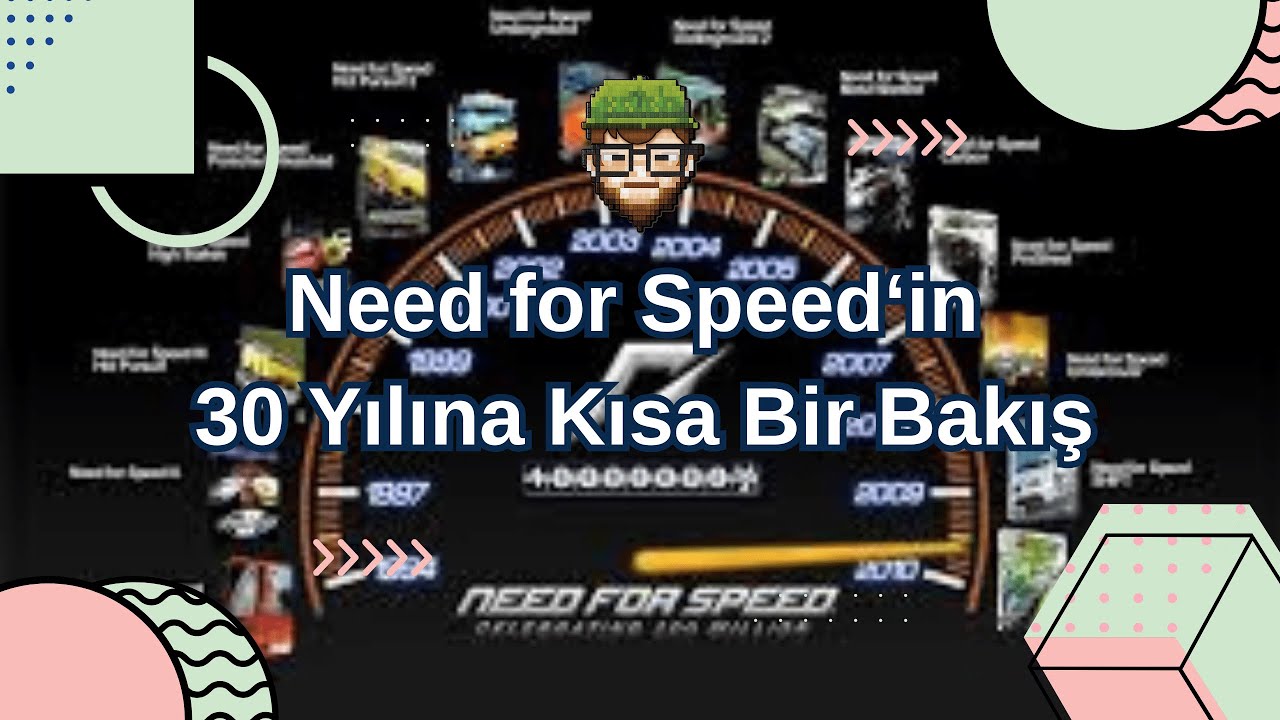 Need for Speed‘in 30 Yılına Kısa Bir Bakış - YouTube
