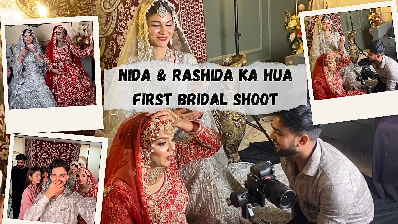 Nida & Rashida ka sath me hua first shoot 😱mile fans Aur rone lgi bhut ...