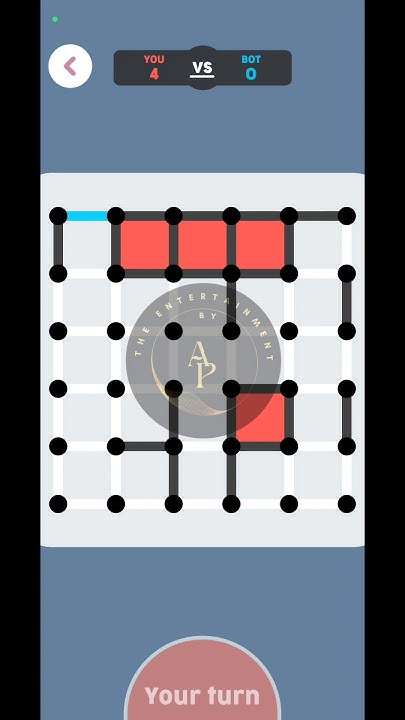 Dots and boxes game || dots and boxes #shorts #dotsandboxes - YouTube