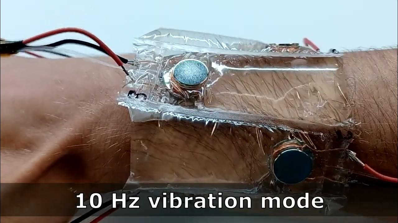 HAPSEA: Hydraulically Amplified Soft Electromagnetic Actuator for Haptics - YouTube