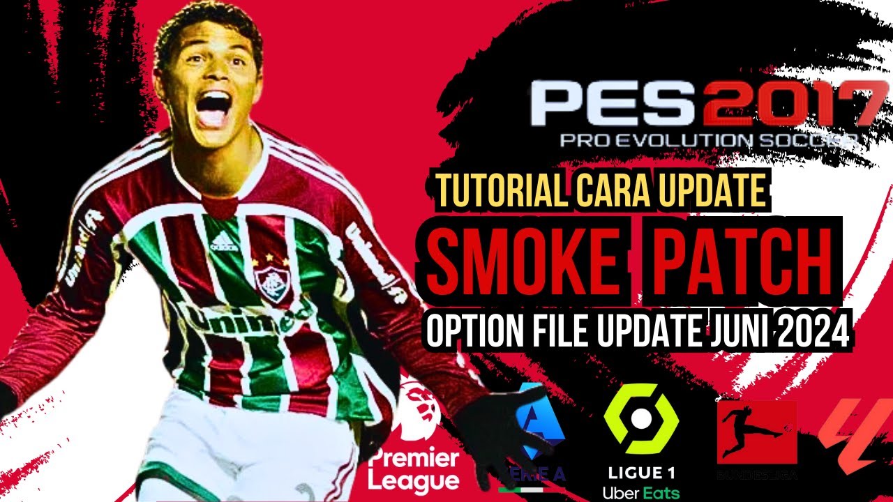 TUTORIAL CARA UPDATE OPTION FILE SMOKE PATCH DI PES 2017 - YouTube