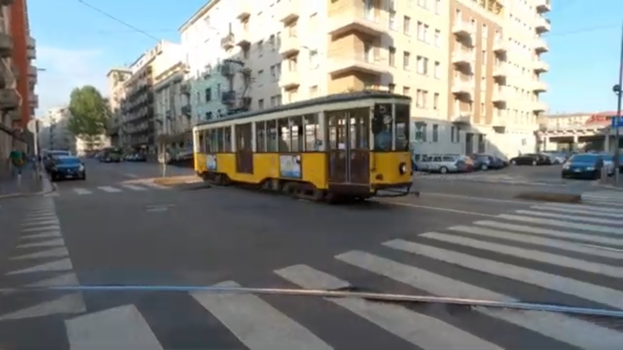 The first electric tram in Milan, Italy, appears in 1893. The first ...