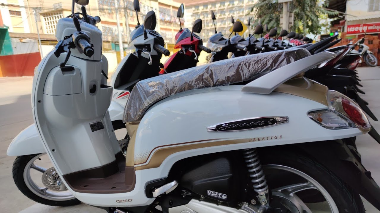 Honda Scoopy 2021 white honda scoopy i 2021 , scoopy 2021 . ហុងដា ...