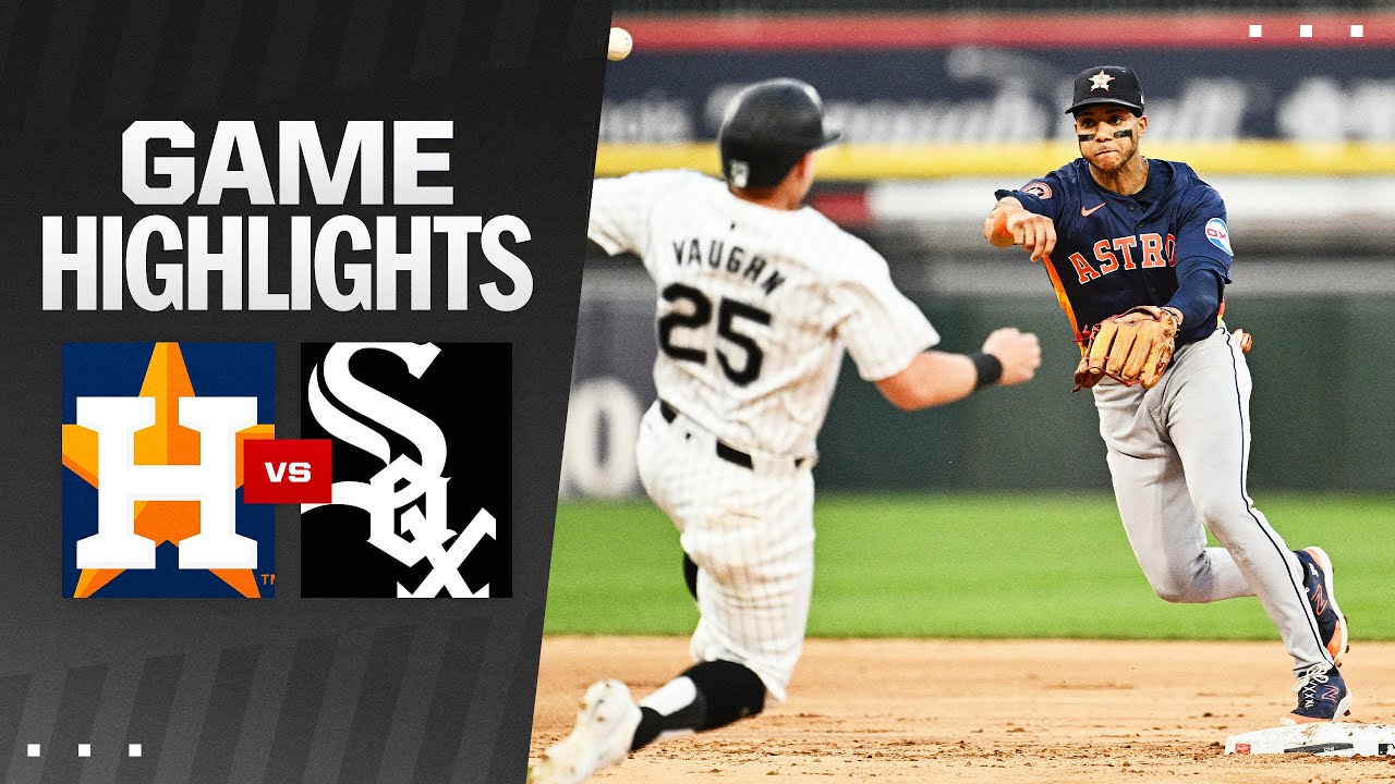 Astros vs. White Sox Game Highlights (6/18/24) | MLB Highlights - YouTube