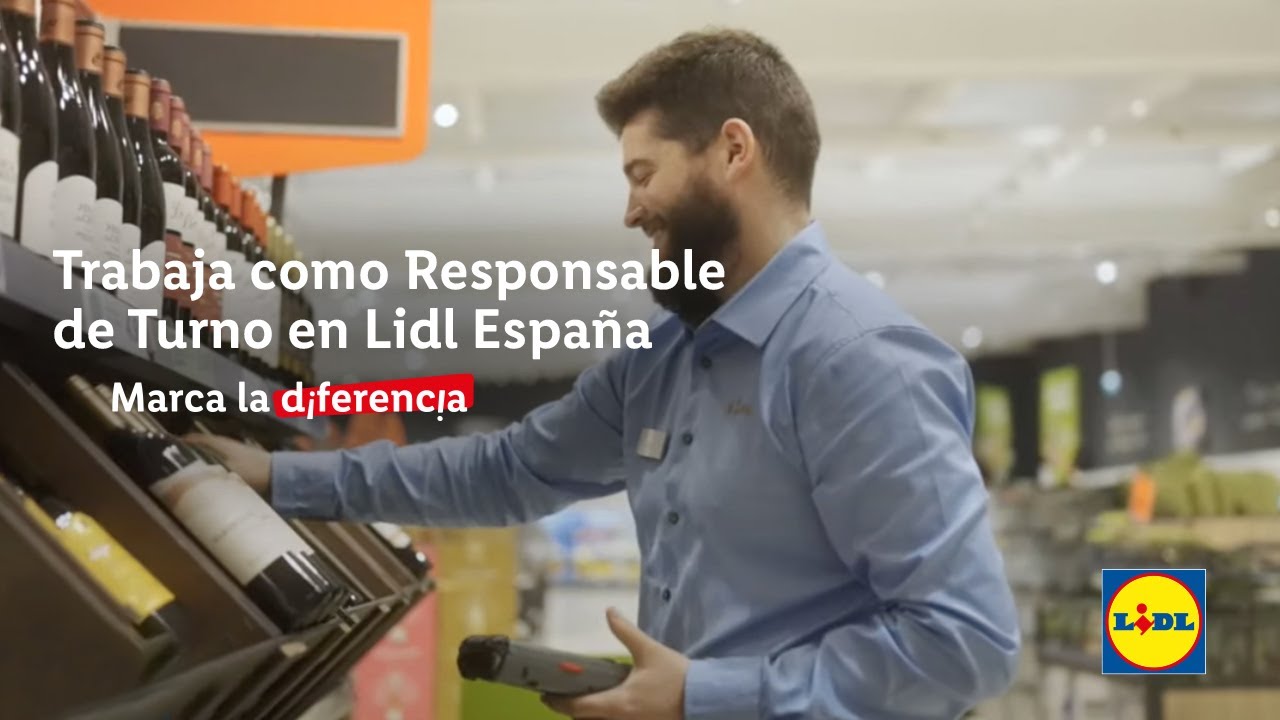 Trabaja como Responsable de Turno en Lidl España 😊👕 | Lidl Empleo - YouTube