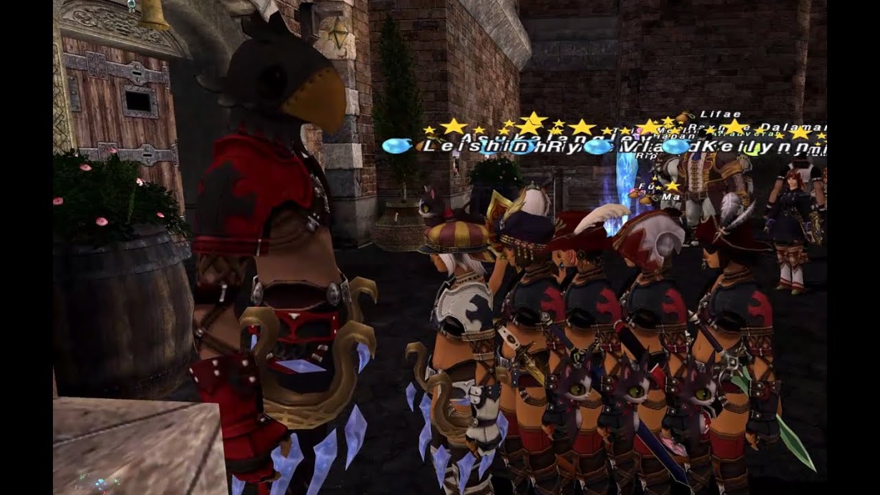 FFXI -- The Sexy Mithra Wall - YouTube