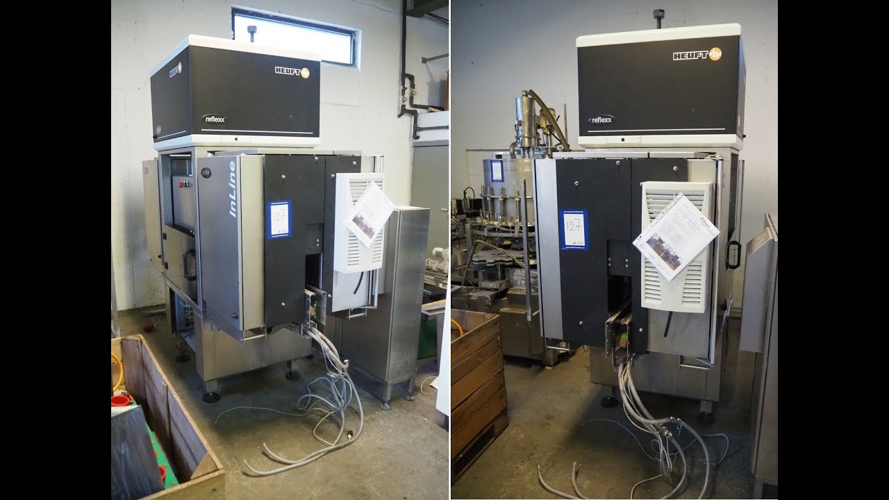 499-127: Heuft bottle inspection machine - YouTube